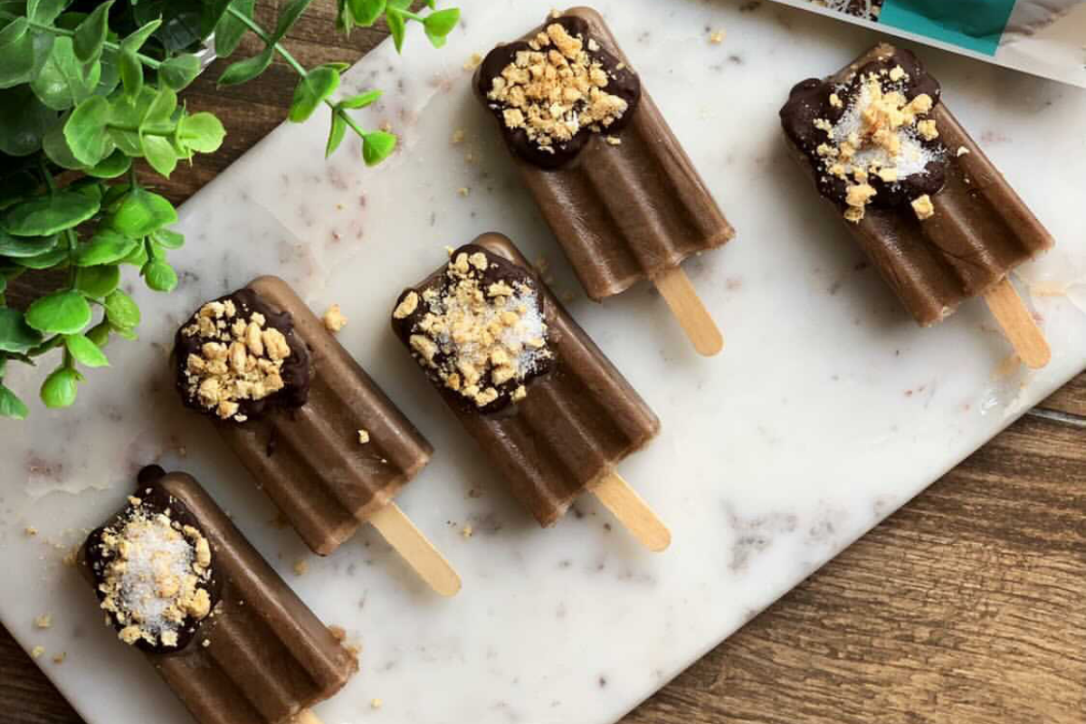 @purely_healthy_living's Tahini Mocha Banana Bread Popsicles – JOJO's ...